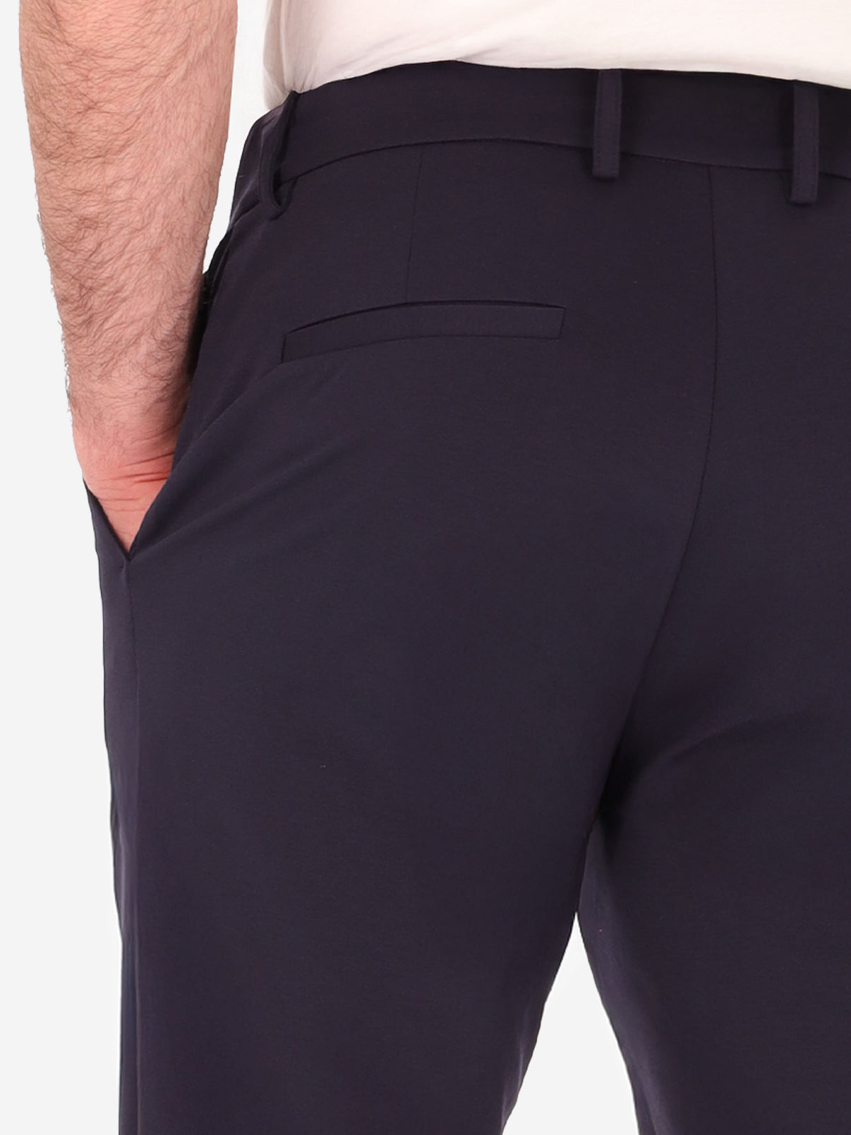 Pantaloni York in Tessuto Tecnico Punto Milano – Distretto12