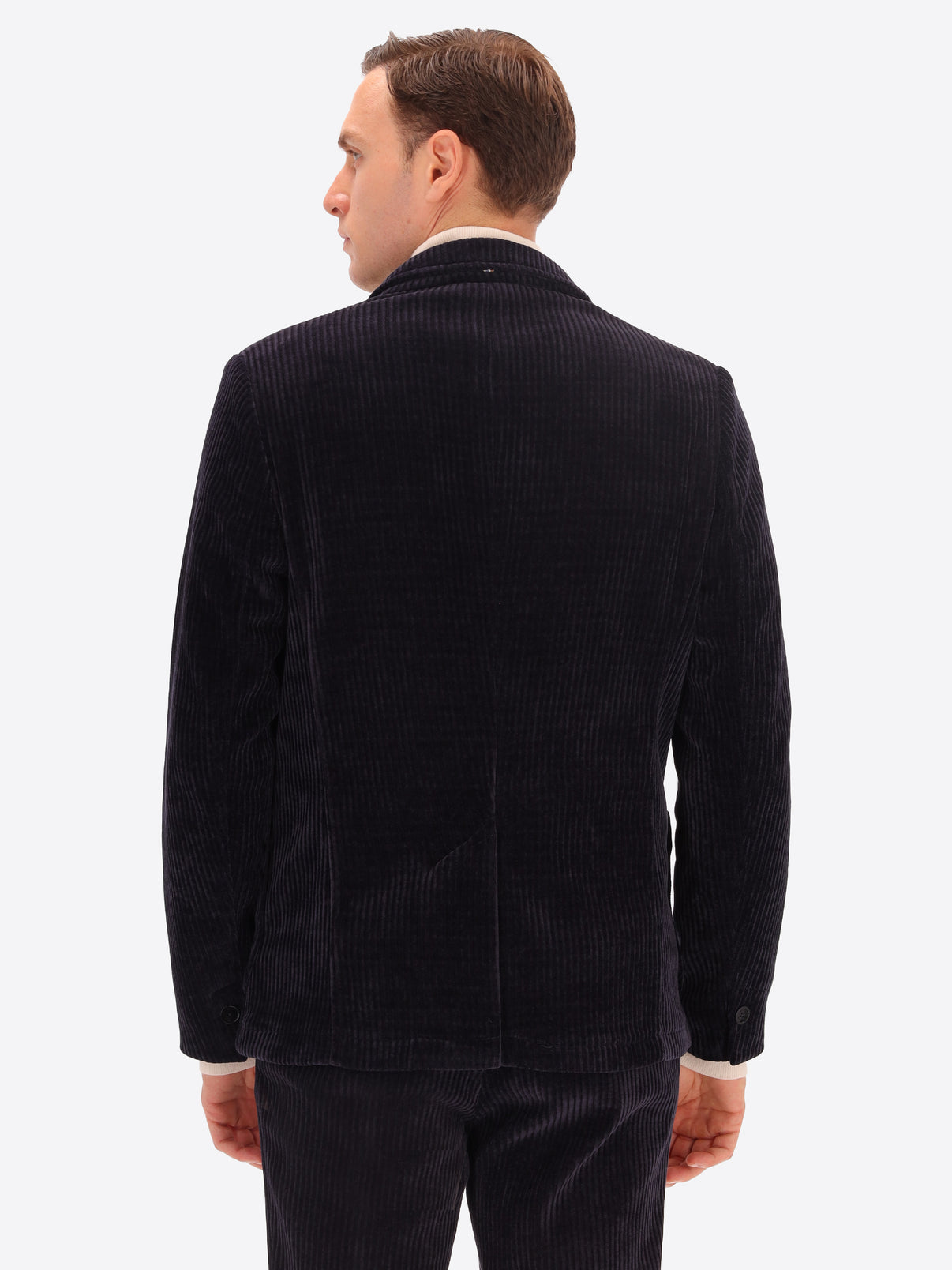 Giacca Torino In Velluto Con Costa Alla Francese – Distretto12